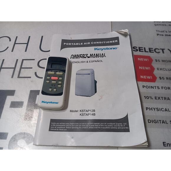 Other | Keystone Kstap12b Kstap14a Portable Air Conditioner Remote ...